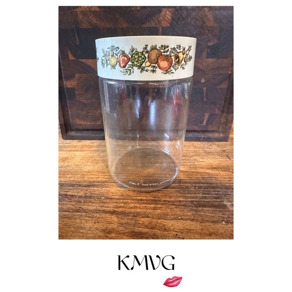 Pyrex | Kitchen | Vintage Pyrex Spice Of Life Canister See N Store ...